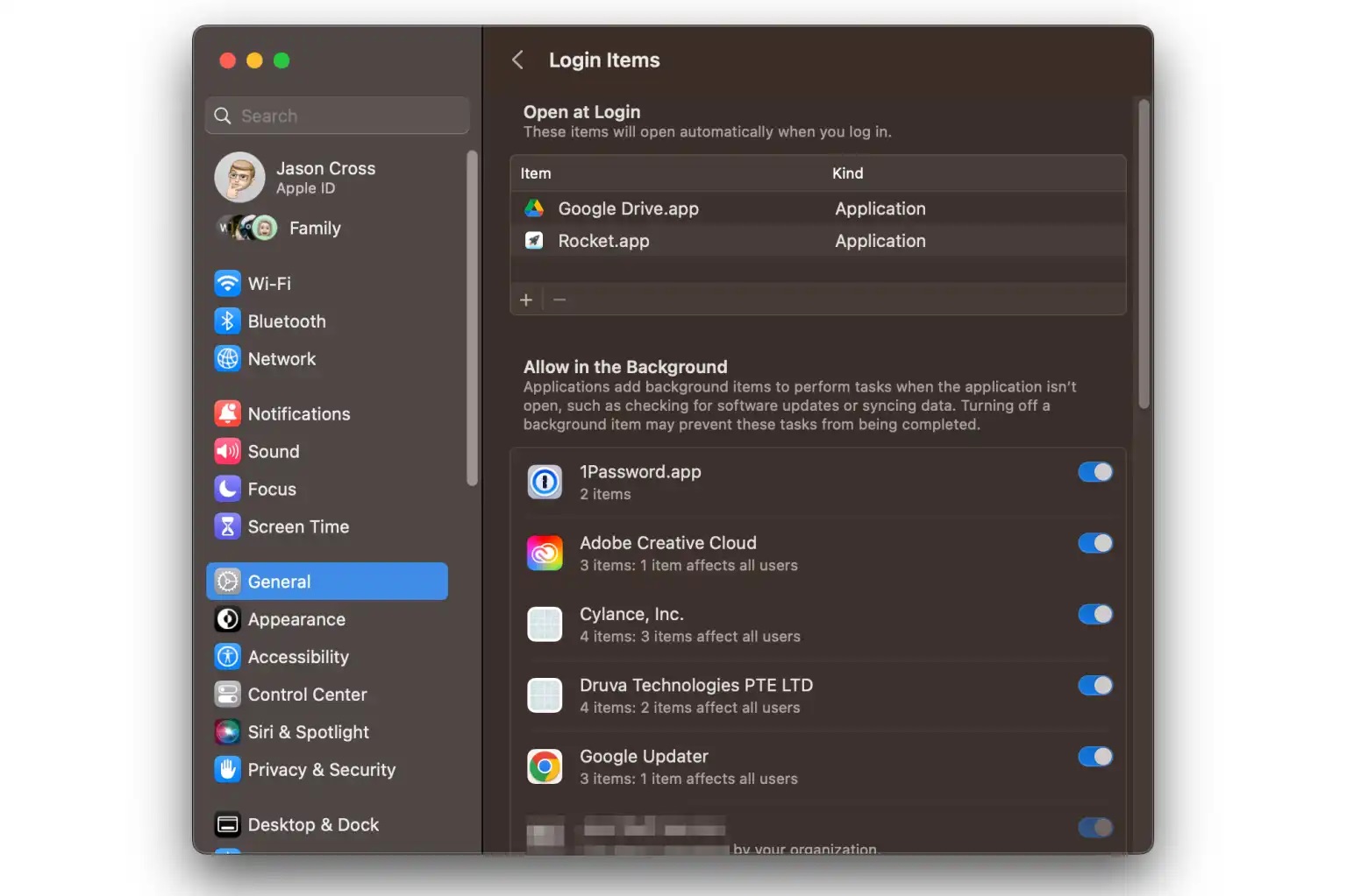 Cách tắt các ứng dụng tự khởi động cùng MacBook | QMac Store